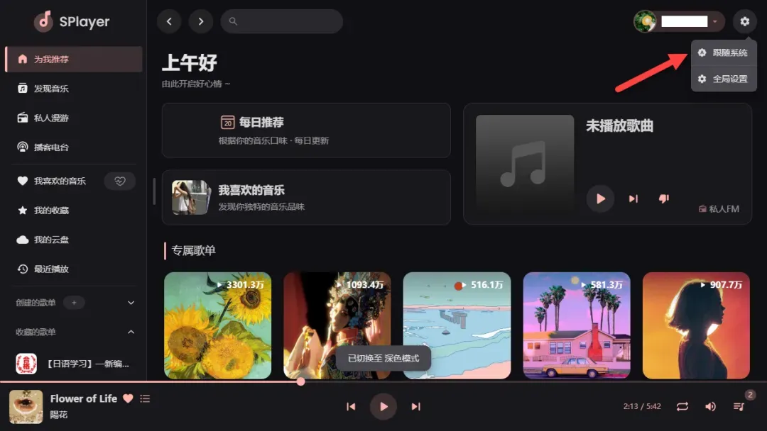 手把手教你在NAS部署SPlayer网易云播放器：打造纯净无广告的沉浸式音乐体验，全面支持逐字歌词与多端适配 - WMW
