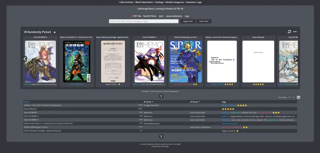 从零开始在NAS上部署LANraragi：轻松搞定漫画管理与阅读的完整指南 - WMW