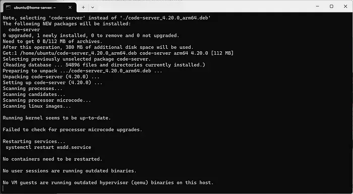 树莓派5 VS Code Server 终极部署与优化指南：避坑实战全解析，打造高效云端开发环境 - WMW