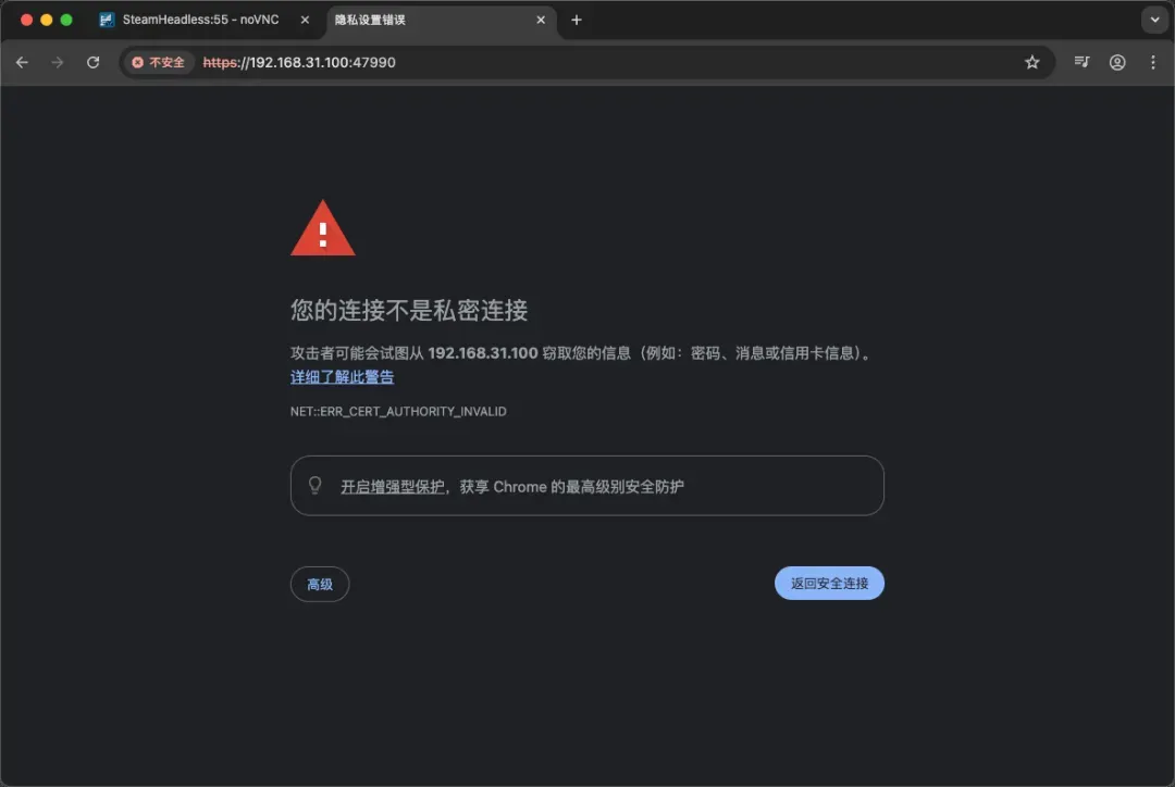 超详细手把手教程：在NAS设备上通过Docker部署Steam Headless构建高性能游戏串流服务器，支持多平台远程游玩与显卡加速功能 - WMW