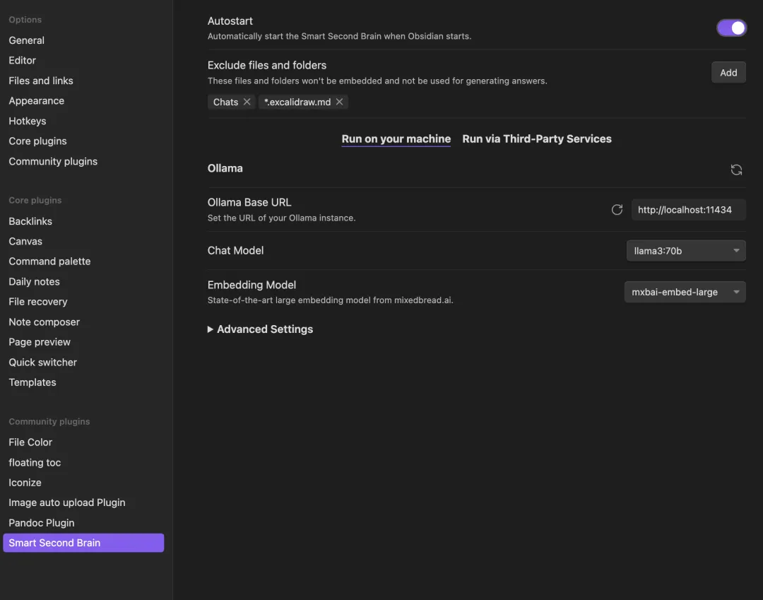 如何利用ollama和Obsidian构建本地AI写作助手 - WMW